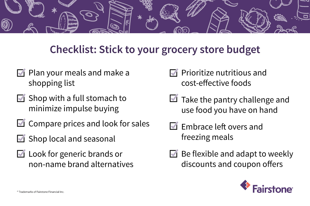 Create a food budget: How to navigate rising grocery costs in Canada