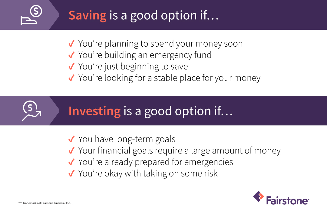 Saving vs. Investing: What's the Difference? | Fairstone